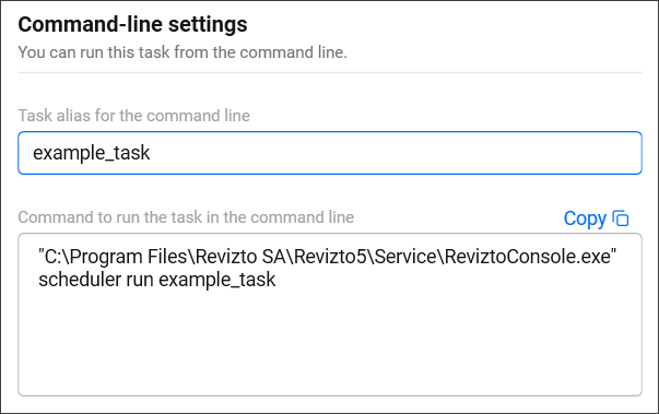 Revizto scheduler – Revizto